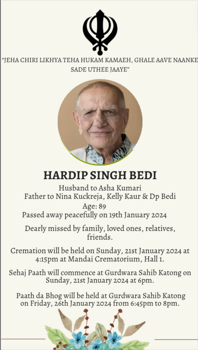 Hardip Singh Bedi